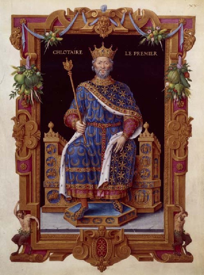 Merowinger König Chlothar I , B 2457904 B; genealogie-93-generationen.eu